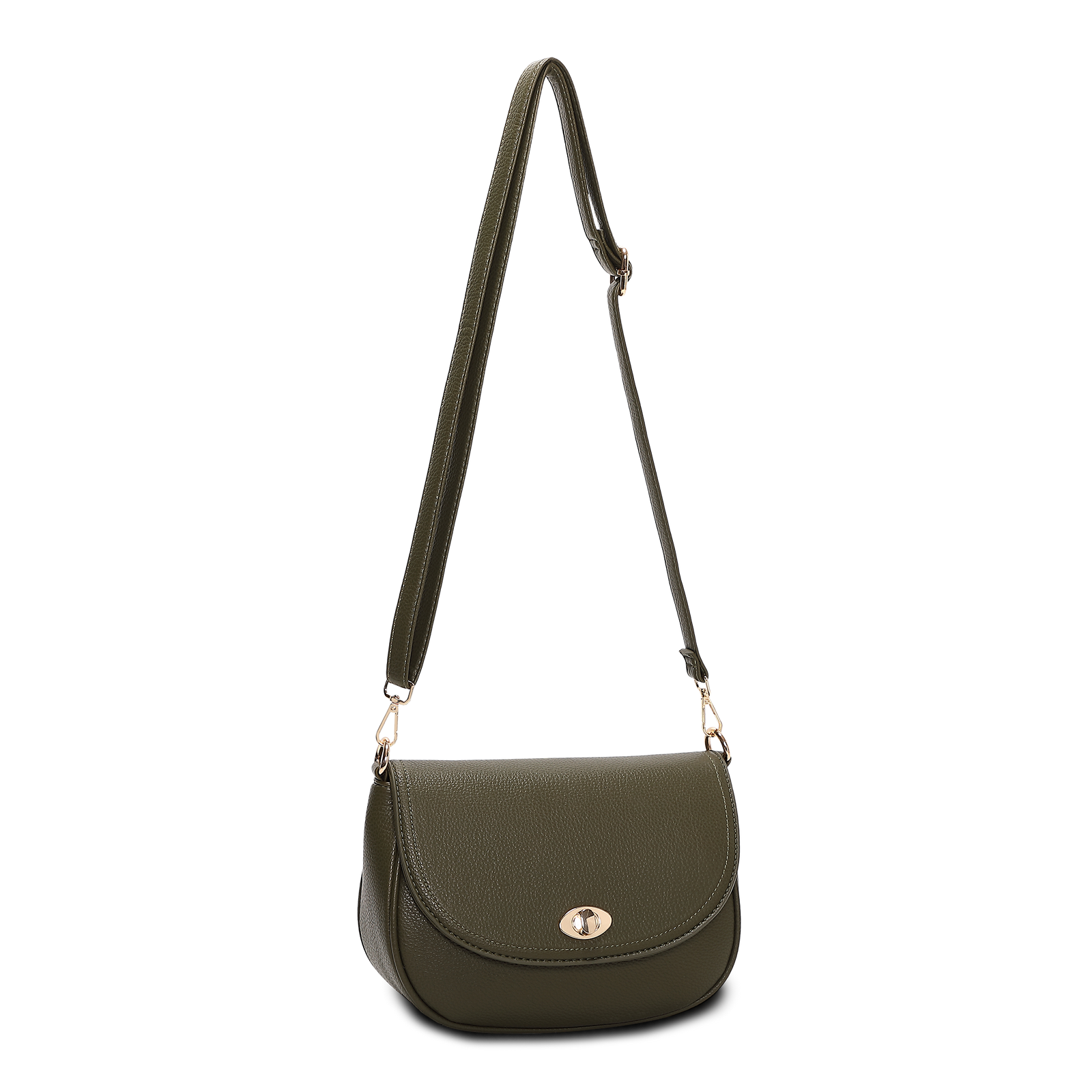 Crossover veske | Grønn | Klaff | 8053206 Vera